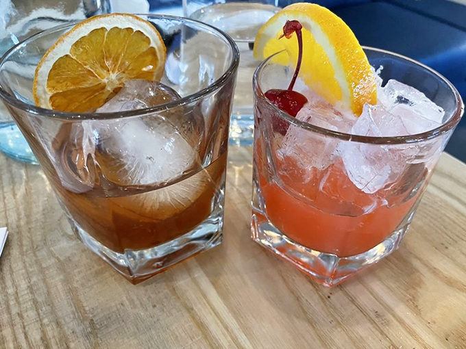 Cocktails so pretty, they belong in an art gallery. But trust us, they taste even better than they look.