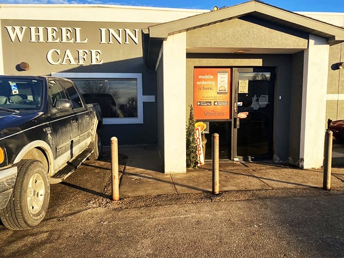 The gateway to gastronomic bliss. This entrance is like Platform 9&frac34; for foodies - step through and enter a world of delicious wonders.