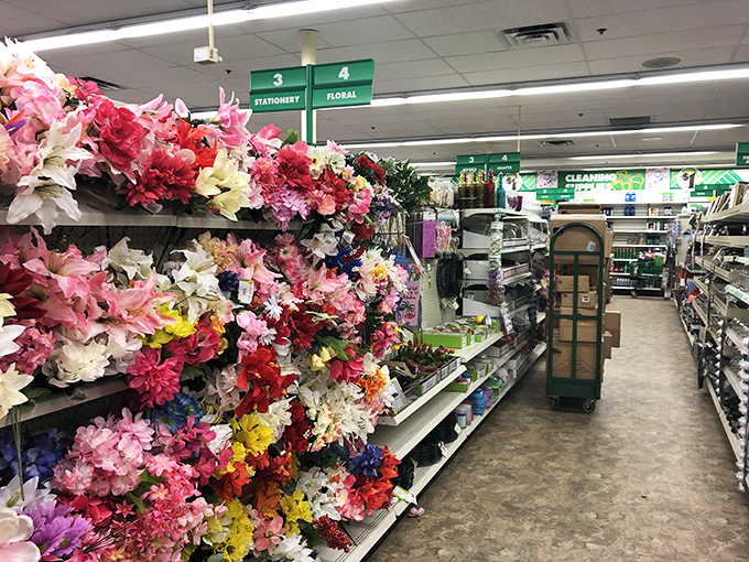 Silk flowers that never die&mdash;much like the satisfaction of telling guests "Thanks, I got it at Dollar Tree" when they compliment your centerpiece.