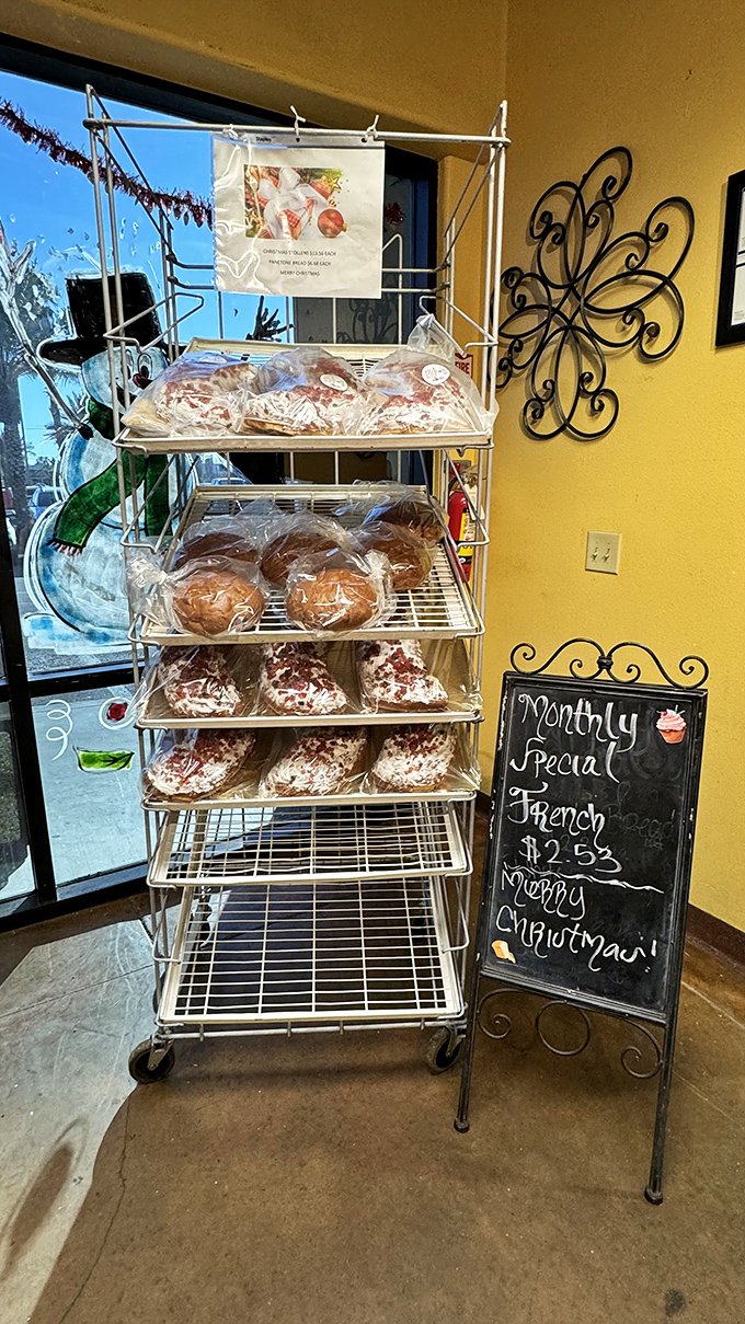 A tower of temptation that would make Marie Antoinette proud. Let them eat cake? Don't mind if we do!