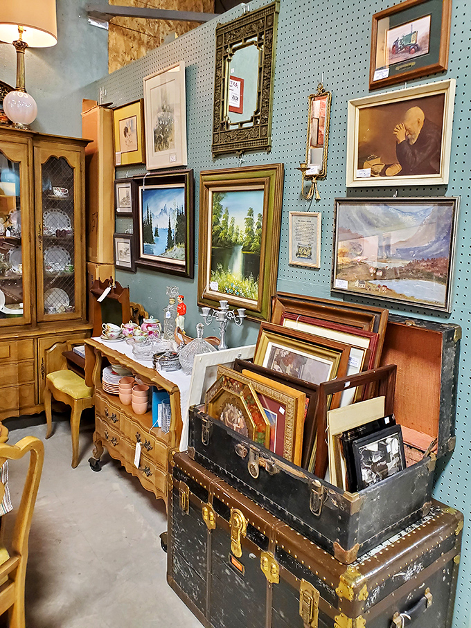 Picture this: You, surrounded by frames filled with moments frozen in time. It's like Instagram, but with actual physical photos. Mind-blowing, right?