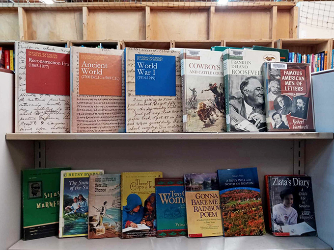 History buffs, rejoice! From ancient civilizations to modern marvels, these shelves are a time traveler's dream come true.