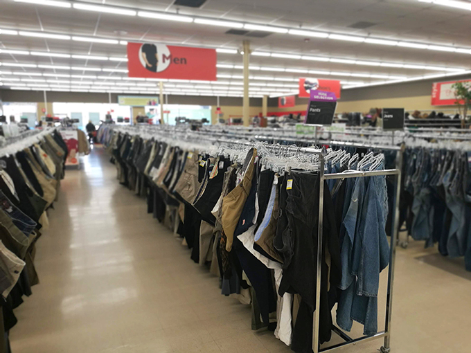 Jeans, jeans, the magical fruit! The more you buy, the more... options you have for casual Fridays. Find your perfect pair in this denim jungle.