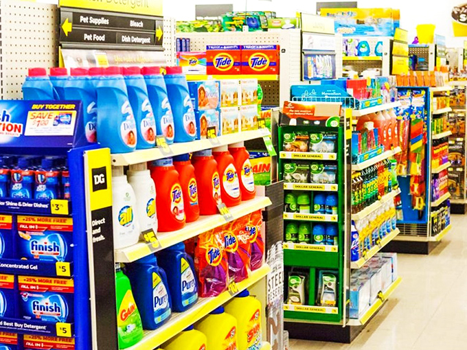 Clean up on savings in aisle awesome! Enough detergent here to tackle a lifetime of grass stains and spaghetti disasters.