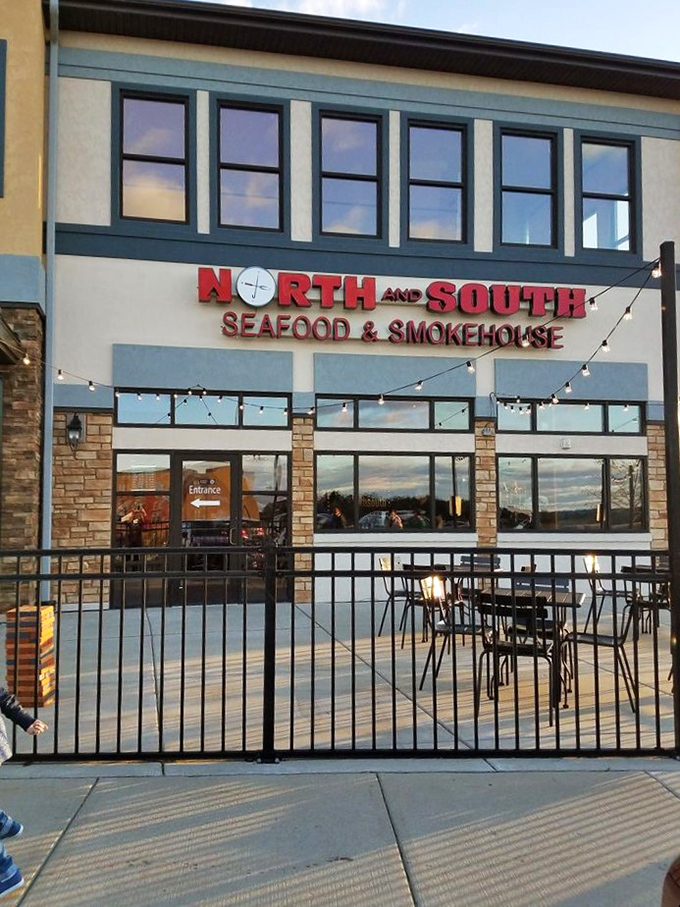Outdoor seating that lets you soak up the Wisconsin sunset while you feast. Who needs an ocean view when you've got this?