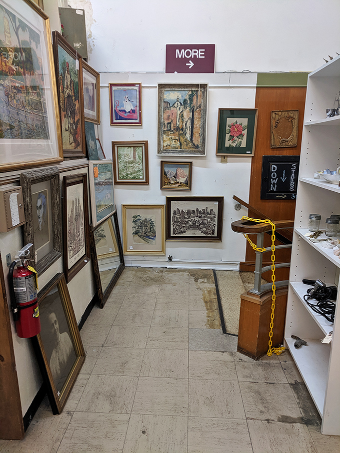 A gallery of forgotten masterpieces? Or your next conversation starter? These paintings are ready for their second act.