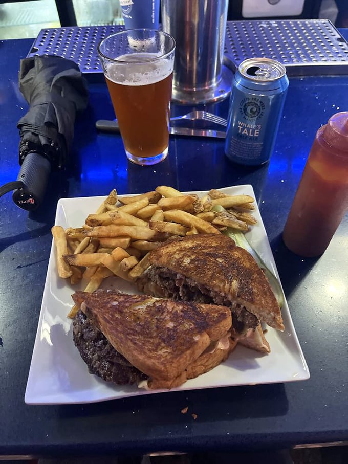 The patty melt: where burger meets grilled cheese in a delicious dance of comfort food perfection.