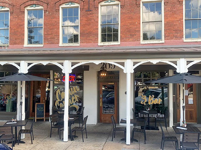 Hungry for some local flavor? This cozy spot serves up Southern comfort with a side of small-town charm. Calories don't count on vacation, right?