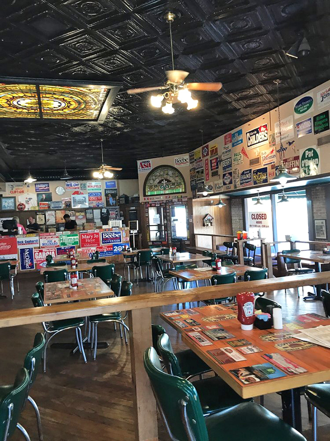 Pull up a chair and settle in for a feast! These tables have seen more stories than a librarian on overtime.