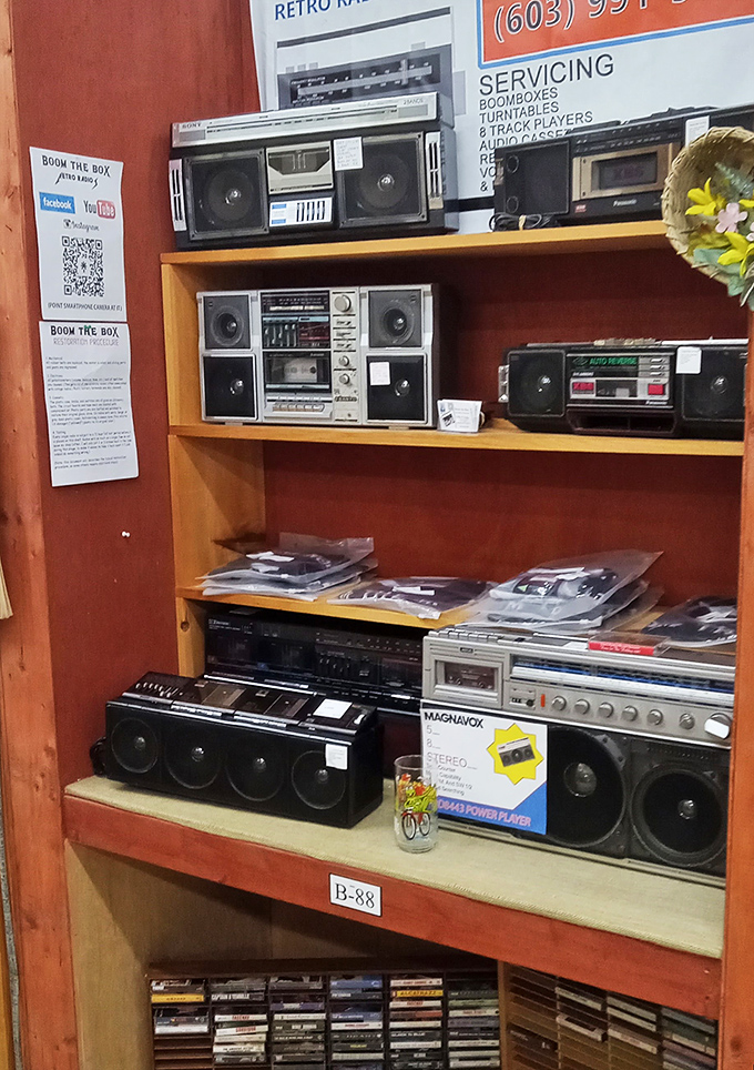 Welcome to Retro Radio Heaven! Where the sound quality might be questionable, but the cool factor is off the charts.