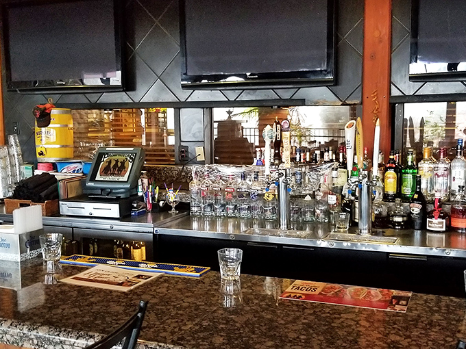 Belly up to this bar, pardner! With more taps than a tap dancing convention, you're sure to find your perfect pour.