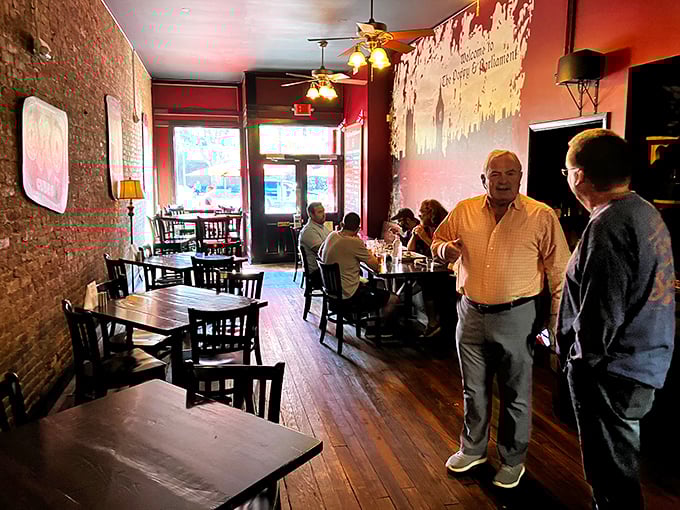 Where everybody knows your name... or will by the end of the night. The Poppy & Parliament's warm atmosphere is as inviting as its menu.