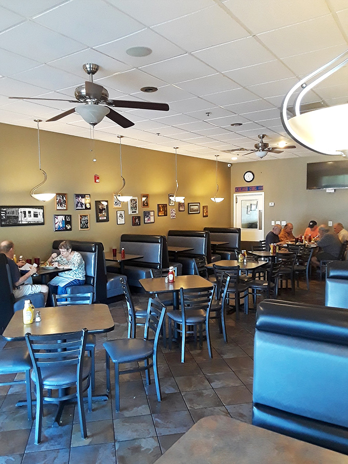Where everybody knows your name (or at least your sandwich order). Cozy booths await your deli adventure.