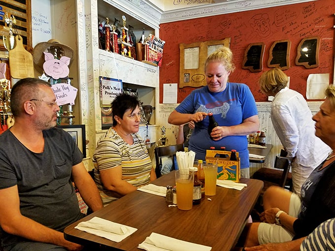 At Ubon's, strangers become friends over shared plates and sauce-stained smiles. It's not just dinner; it's a community gathering.