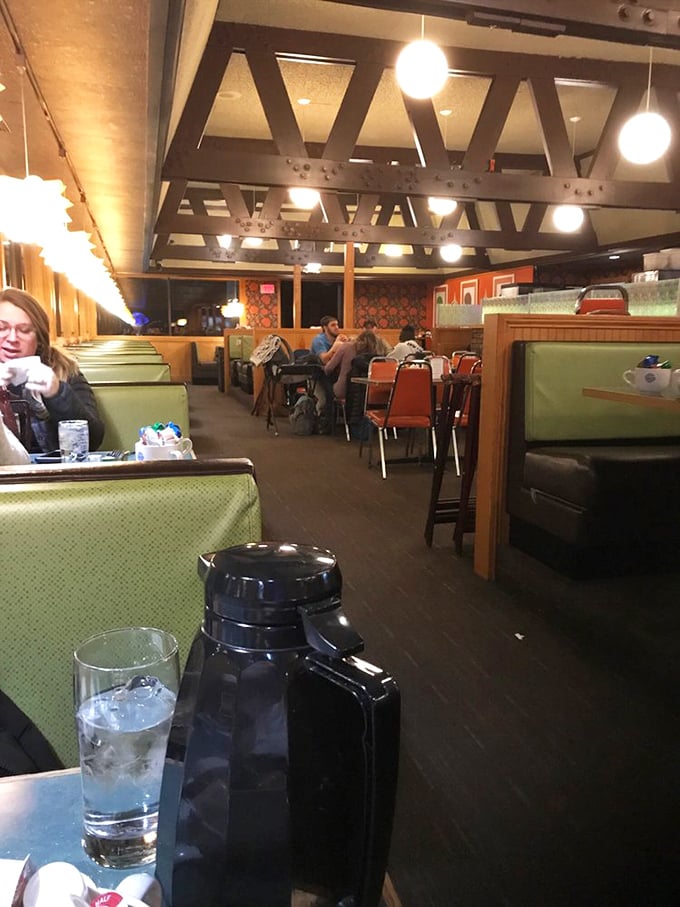 Where everybody knows your name&hellip; or at least your favorite pancake order. The bustling dining room hums with the energy of happy eaters.