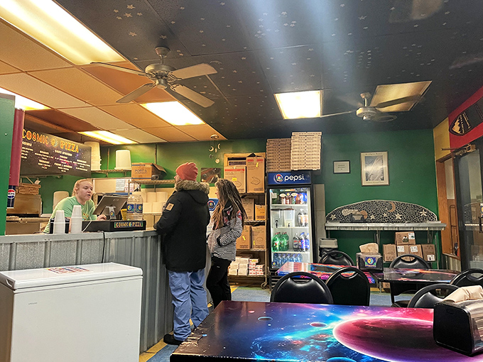 Where pizza lovers come to refuel their tanks and swap tales of culinary adventures.