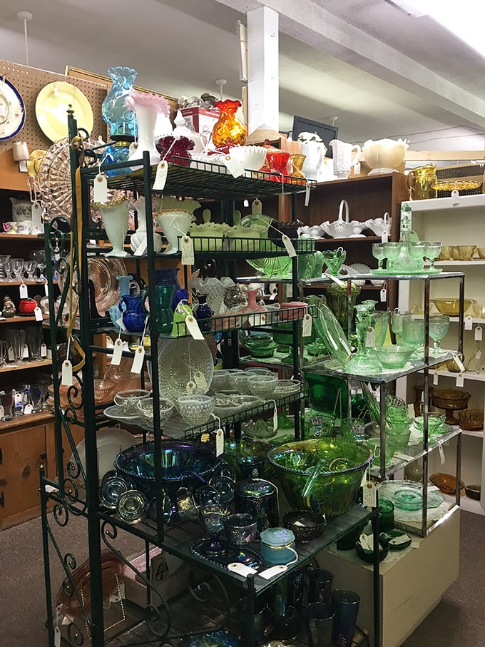 Glass act extraordinaire! This colorful collection could make even the most dedicated minimalist consider starting a new hobby.