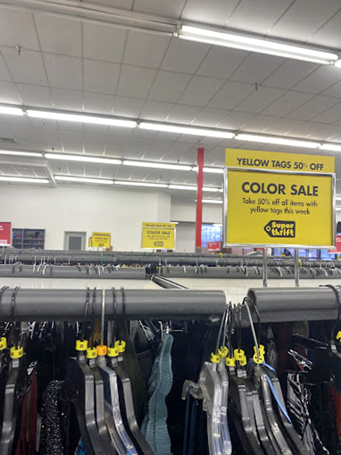 Yellow means go&hellip; straight to the checkout! These color-coded bargains are like a treasure map for the savvy shopper.