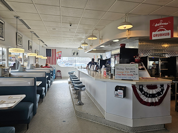 Where everybody knows your name! The friendly staff at Jimmie's makes you feel like you've just walked into a real-life "Cheers".