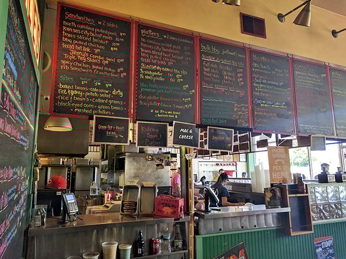 Behind the scenes of BBQ magic. These folks are the unsung heroes turning simple ingredients into smoky, savory masterpieces.