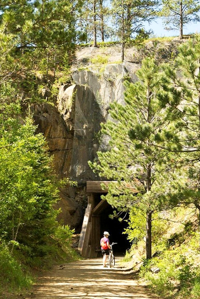 This tunnel's like a time machine to Deadwood's rugged past. Pack your imagination &ndash; and maybe a flashlight for good measure.