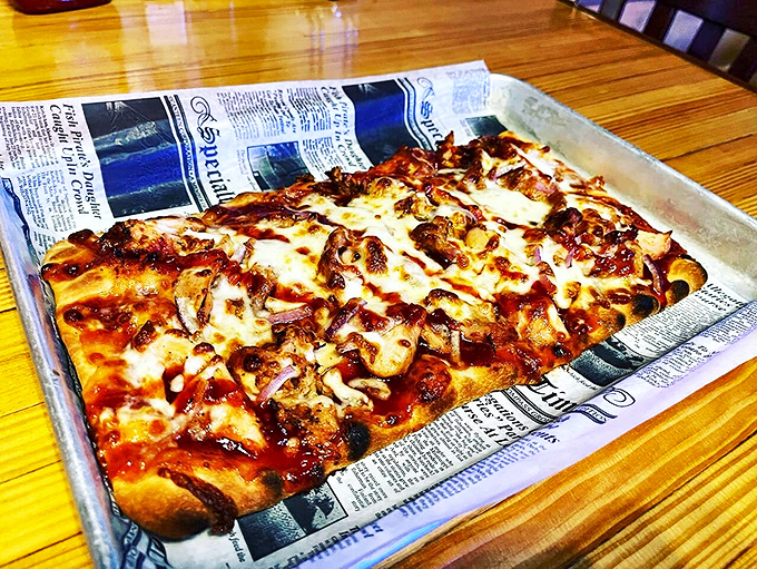 BBQ Chicken Flatbread: Pizza's cooler, smokier cousin that's about to become your new favorite comfort food.