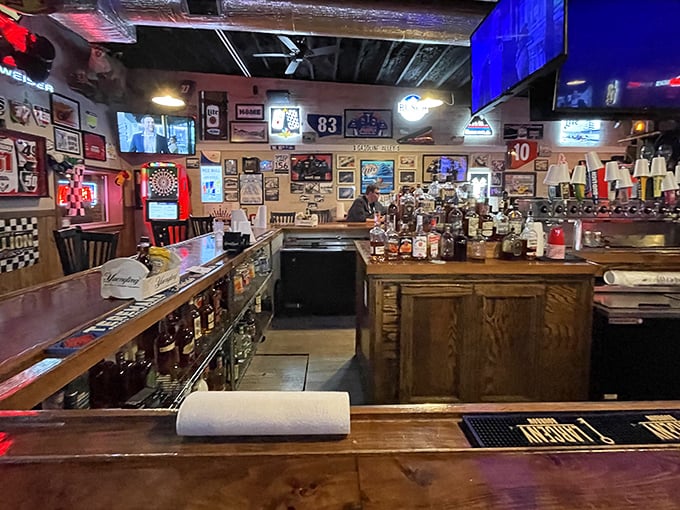 A bar so well-stocked, it could survive a zombie apocalypse. Thirst-quenching options from highbrow to "How 'bout another round?"