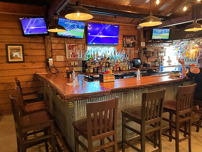 Where BBQ meets mixology magic! This bar is like an adult playground, with libations to complement every smoky bite.