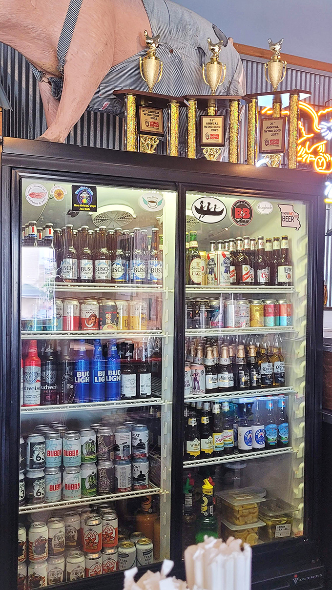 A beer selection that covers all bases from "I'm with my father-in-law" to "I'm feeling adventurous today." Cold comfort awaits.