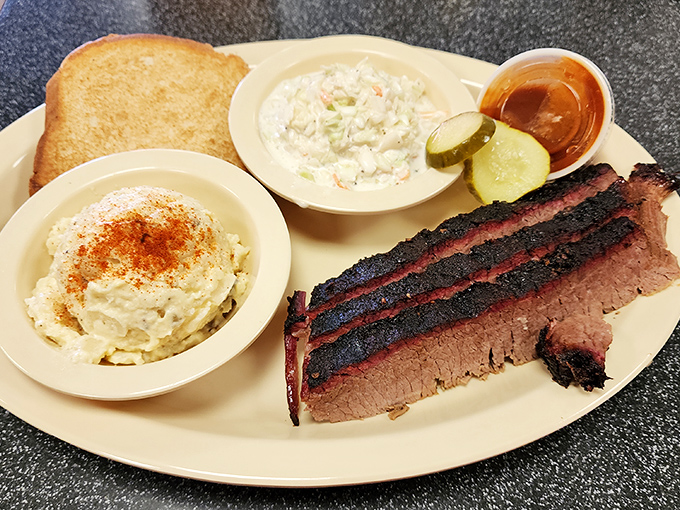 Brisket so good, it might make you emotional. Paired with sides that'll have you planning your next visit before you're done.