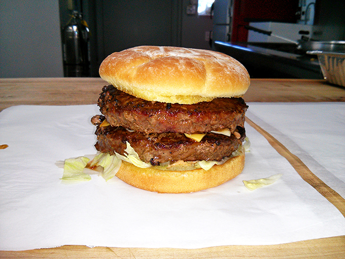 Hold onto your taste buds! This burger isn't just a meal; it's a flavor explosion waiting to rock your world.