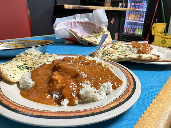 Butter Chicken curry so rich, it could buy a small island. This creamy, dreamy dish is comfort food with a spicy twist.