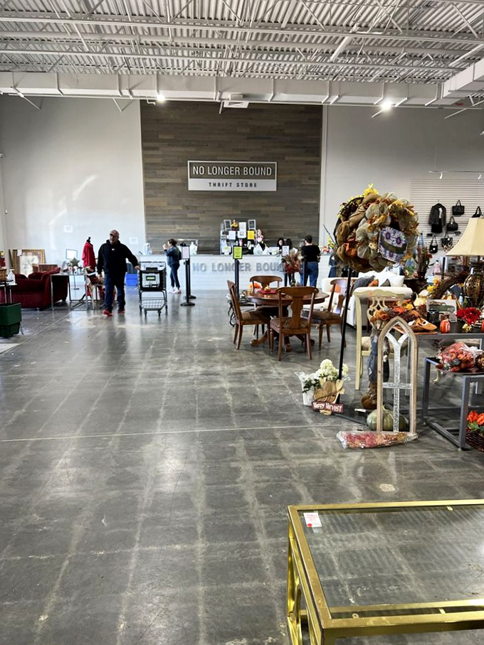 At the heart of the store, shoppers and staff gather around finds that spark joy and conversation in equal measure.