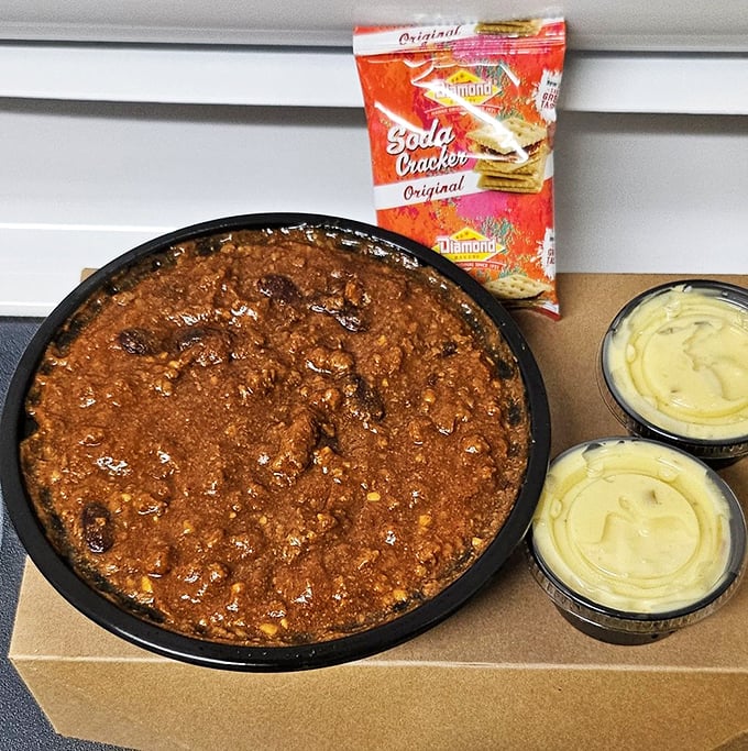 Chili so hearty, it could warm up a polar bear. Grab those crackers &ndash; you're gonna need 'em for this flavor expedition.