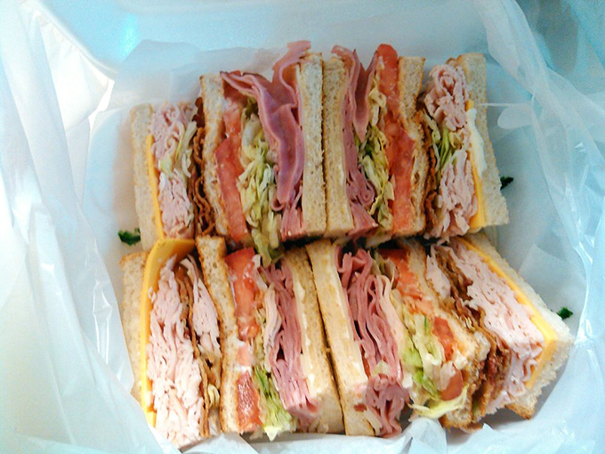 The Leaning Tower of Sandwich! This club is stacked higher than your grandpa's stories about walking to school uphill both ways.