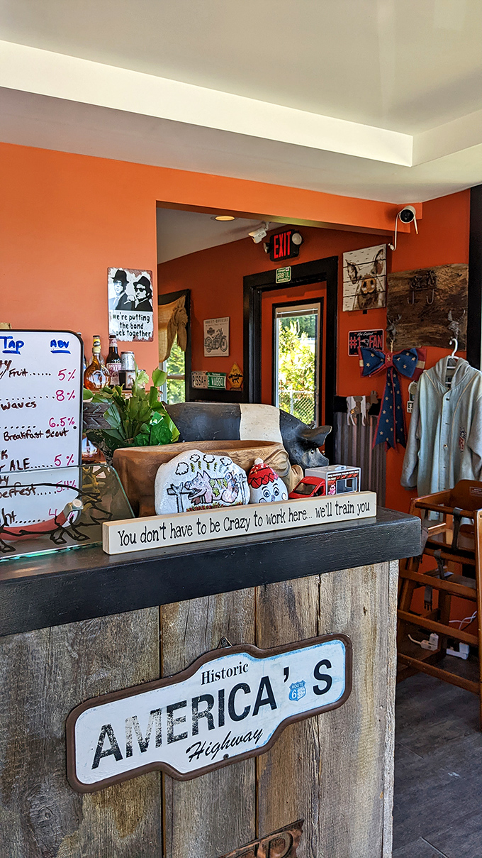 Where BBQ dreams come true. This counter's seen more happy faces than a winning lottery ticket office.