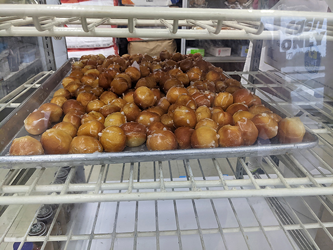 Donut holes: proof that good things come in small packages. These little guys are like edible marbles, except you won't lose them under the couch.