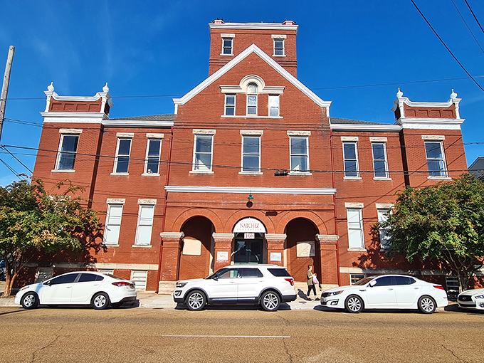 Historic Natchez Foundation: Preserving the past never looked so good. This red-brick beauty is like a time machine with better curb appeal.