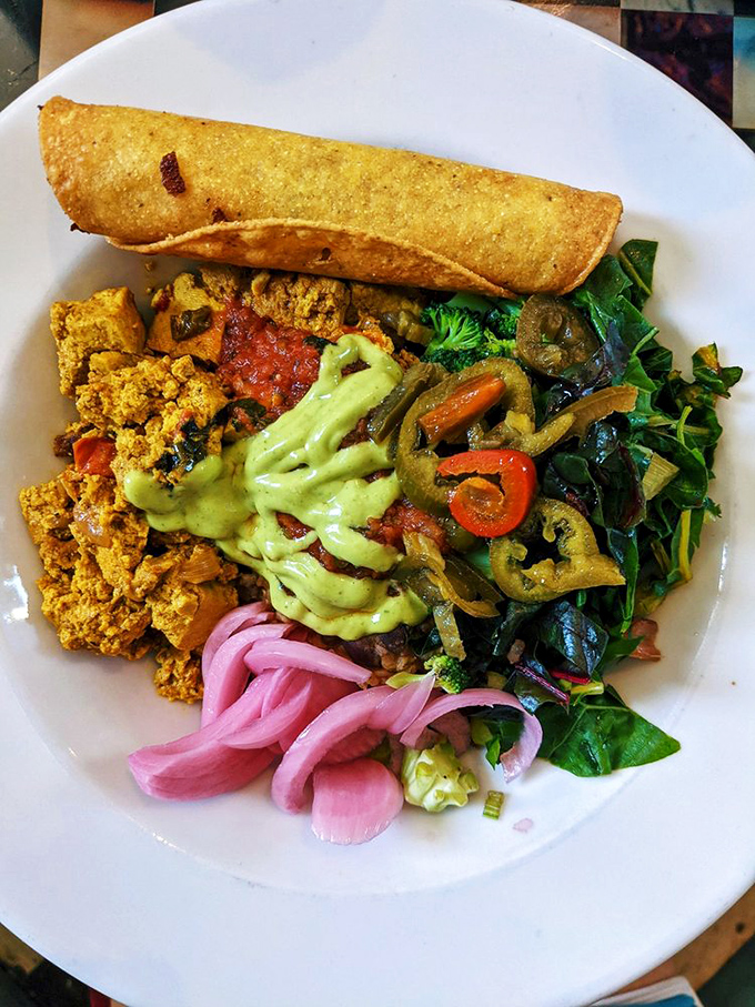 The Hungry Mother Bowl: a colorful fiesta on a plate that'll make your taste buds dance the salsa. No actual mothers were made hungry in its creation.