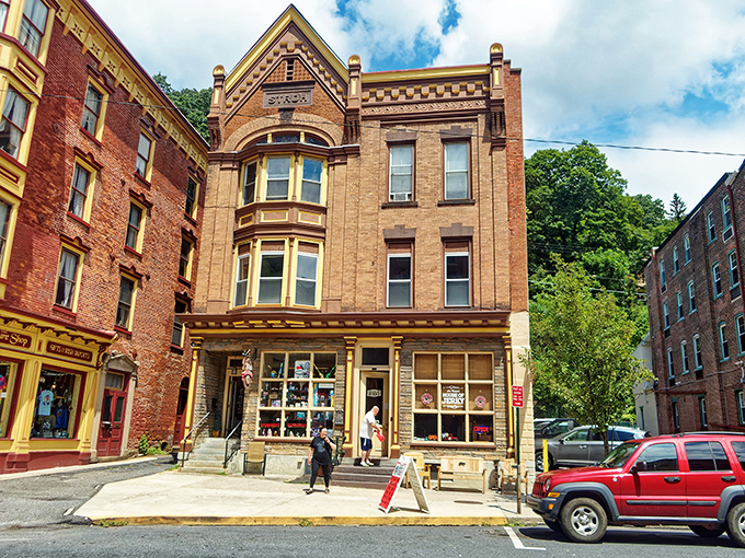 The House of Jerky proves that sometimes the most memorable storefronts come in humble packages, promising savory treasures within.