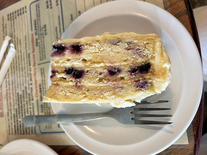 This lemon blueberry cake doesn't just have layers&mdash;it has chapters, each one telling a different sweet-tart story that keeps you turning pages.