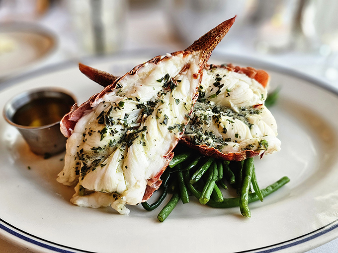 Lobster so fresh, it might just start tap dancing across your plate to "Under the Sea."