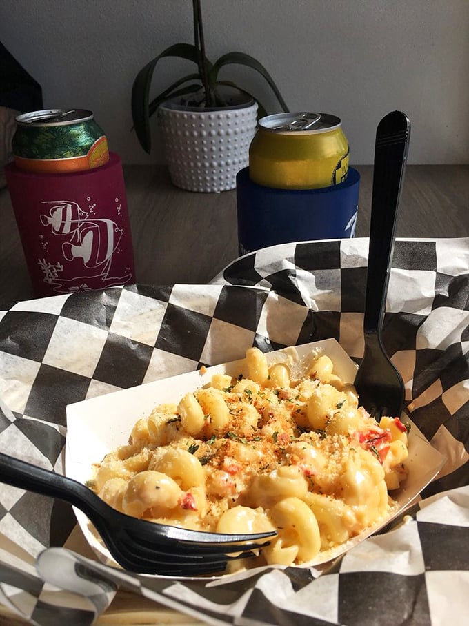 Mac 'n' cheese: the comfort food classic gets a glow-up. It's so good, you'll want to faceplant right into the bowl.