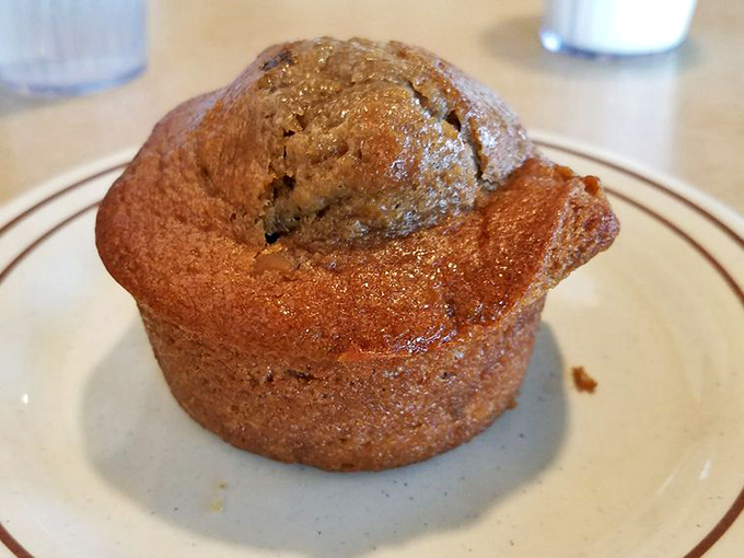 Meet the muffin that muffin-tops all others. This golden-brown beauty is ready for its close-up &ndash; and then ready to be devoured in record time.
