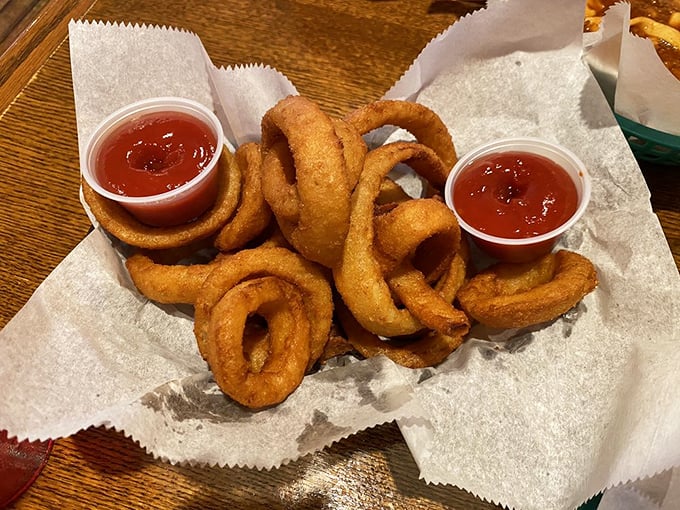 Onion rings or edible halos? Either way, these golden beauties are a crispy, crunchy slice of heaven.