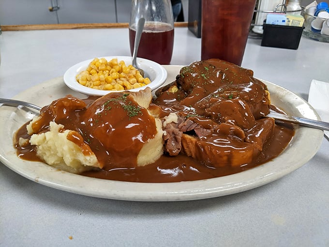 Pot roast so tender, it practically melts on the plate. This isn't just dinner; it's a warm, comforting bear hug for your taste buds.