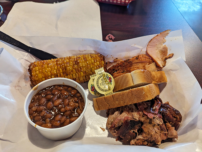 The stuff sandwich dreams are made of! Pappy's pulled pork platter is a symphony of smoky, savory deliciousness.