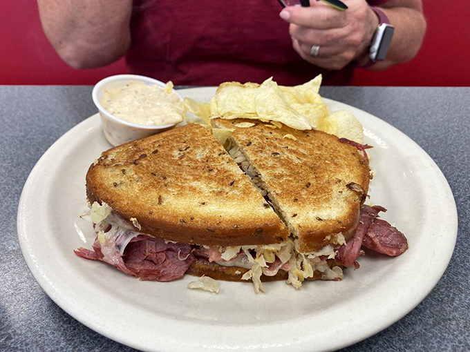 The Reuben: not just for New Yorkers anymore! This sandwich brings a taste of the Big Apple to the Palmetto State.