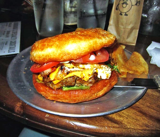 Stay classy, Austin! The Ron Burgundy burger is news you can use &ndash; and a flavor explosion that's kind of a big deal.