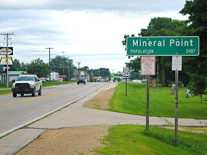 Population 2487? Mineral Point proves that sometimes the best things come in small packages. It's like Stars Hollow, but with more cheese!